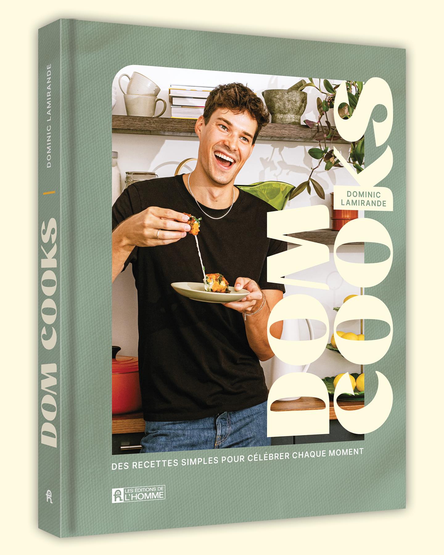 La sensation culinaire Dom Cooks au zénith du festin avec son 1er livre!